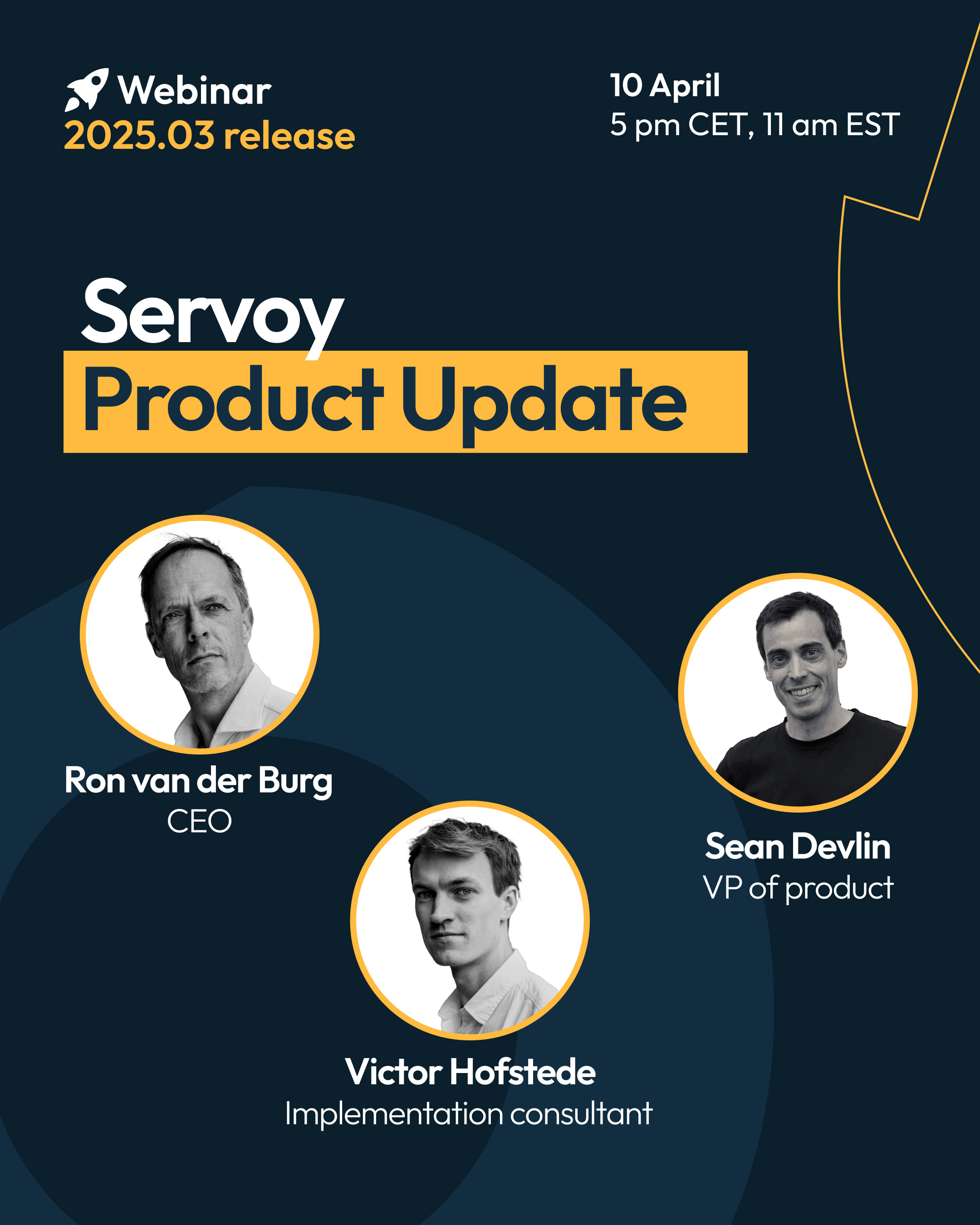 Servoy Product Update Webinar v2025.03 release